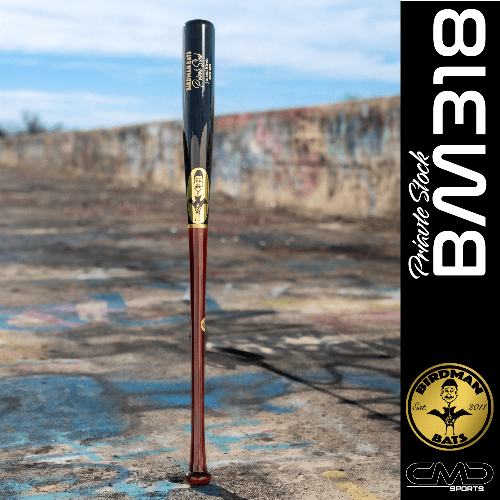 Birdman Bats Juiced Private Stock 'BM318' Birch Baseball Bat – CMD Sports