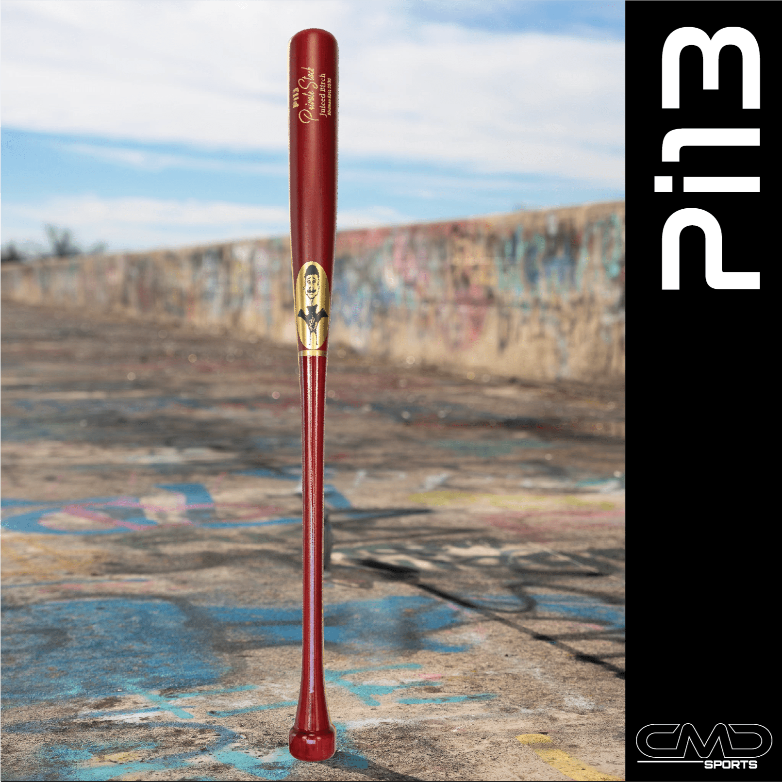 Buy Birdman Bats Juiced Private Stock Puck Knob 'Pi13' Birch Baseball ...