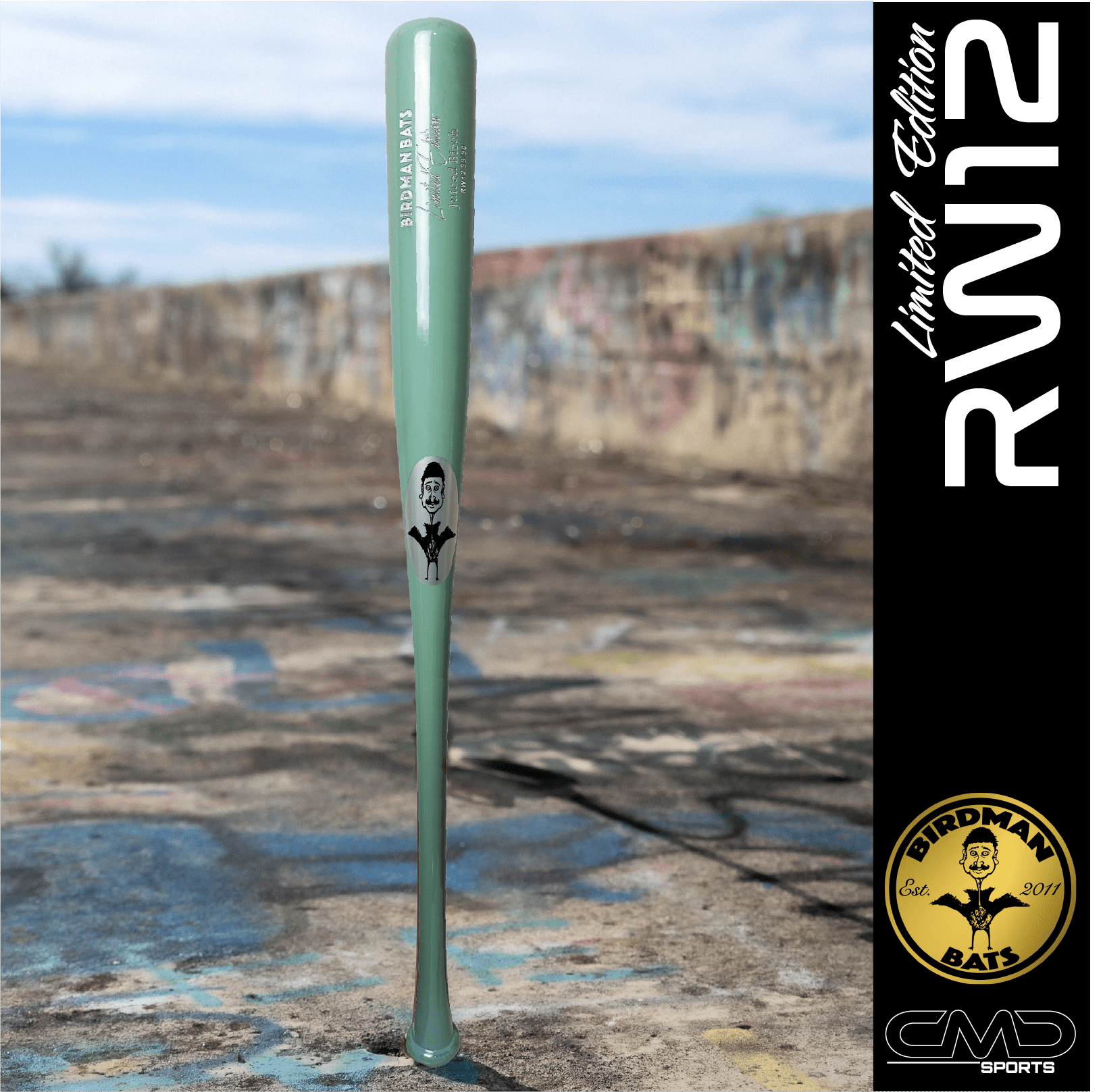 Birdman Bats Limited Edition Juiced Birch 'RW12' Baseball Bat – CMD Sports