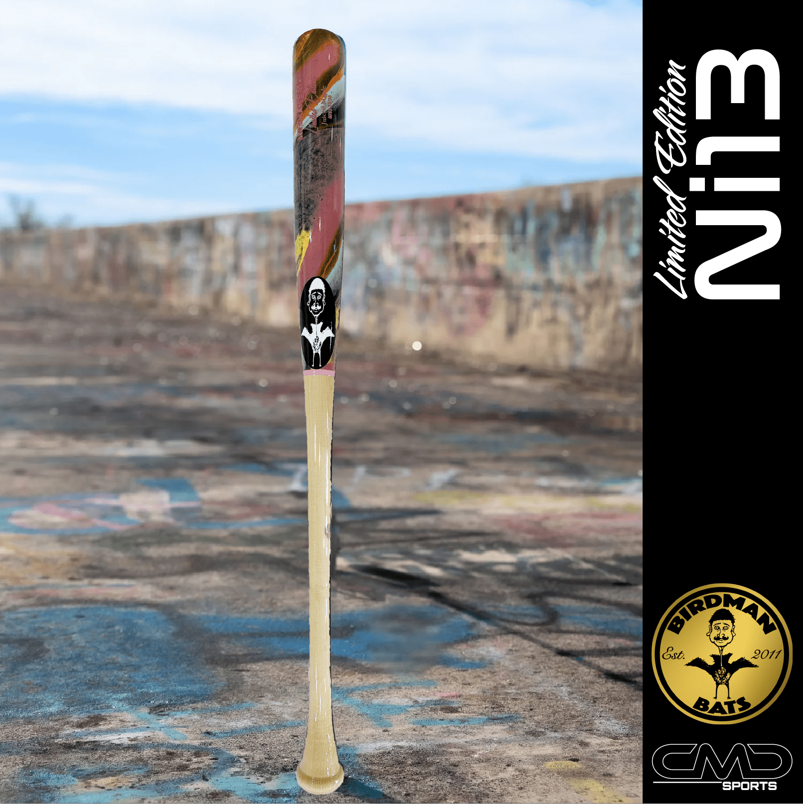 Birdman Bats Limited Edition Juiced Maple 'Ni13' Baseball Bat - 2024 H ...